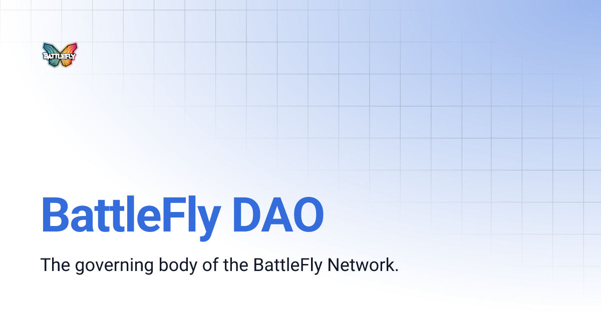 BattleFly DAO | BattleFly Network Documentation